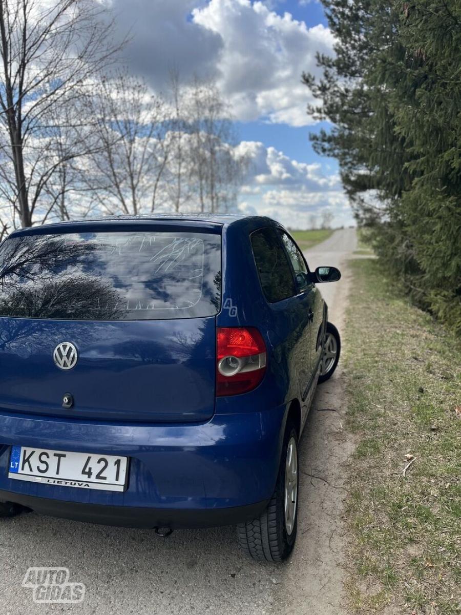 Zils Volkswagen Fox 2005 Marijampole, ar dzinēja tilpumu 1.40 L un nobraukumu 277 tūkst. km par 1200 €, foto 8 vietnē AUTOMOTO.COM.LV