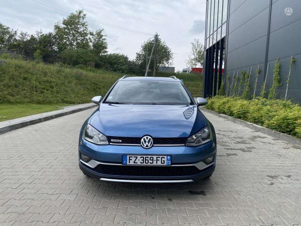 Синий Фольксваген Golf Alltrack 2015 в Вильнюс, объемом двигателя 1.97 л и пробегом 201 тыс. км за 9200 €, фото 7 на AUTOMOTO.COM.LV