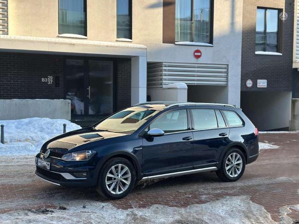 Zils Volkswagen Golf Alltrack 2017 Viļņa, ar dzinēja tilpumu 1.80 L un nobraukumu 56 tūkst. km par 8500 €, foto 2 vietnē AUTOMOTO.COM.LV