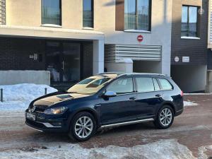 Blue Volkswagen Golf Alltrack 2017 in Vilnius, with an engine capacity of 1.80 L and mileage of 56 thousand km for 8500 €, photo 2 on AUTOMOTO.COM.LV