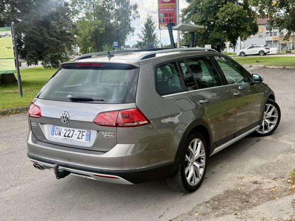 Grey Volkswagen Golf Alltrack 2015 in Taurage, with an engine capacity of 1.97 L and mileage of 302 thousand km for 7200 €, photo 8 on AUTOMOTO.COM.LV