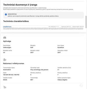 Pelēks Volkswagen Golf Alltrack 2017 Prienai, ar dzinēja tilpumu 1.97 L un nobraukumu 283 tūkst. km par 8950 €, foto 47 vietnē AUTOMOTO.COM.LV