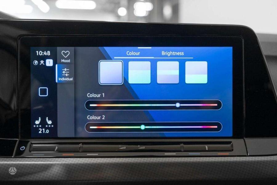 Pelēks Volkswagen Golf Alltrack 2023 Viļņa, ar dzinēja tilpumu 2.00 L un nobraukumu 160 tūkst. km par 21900 €, foto 21 vietnē AUTOMOTO.COM.LV