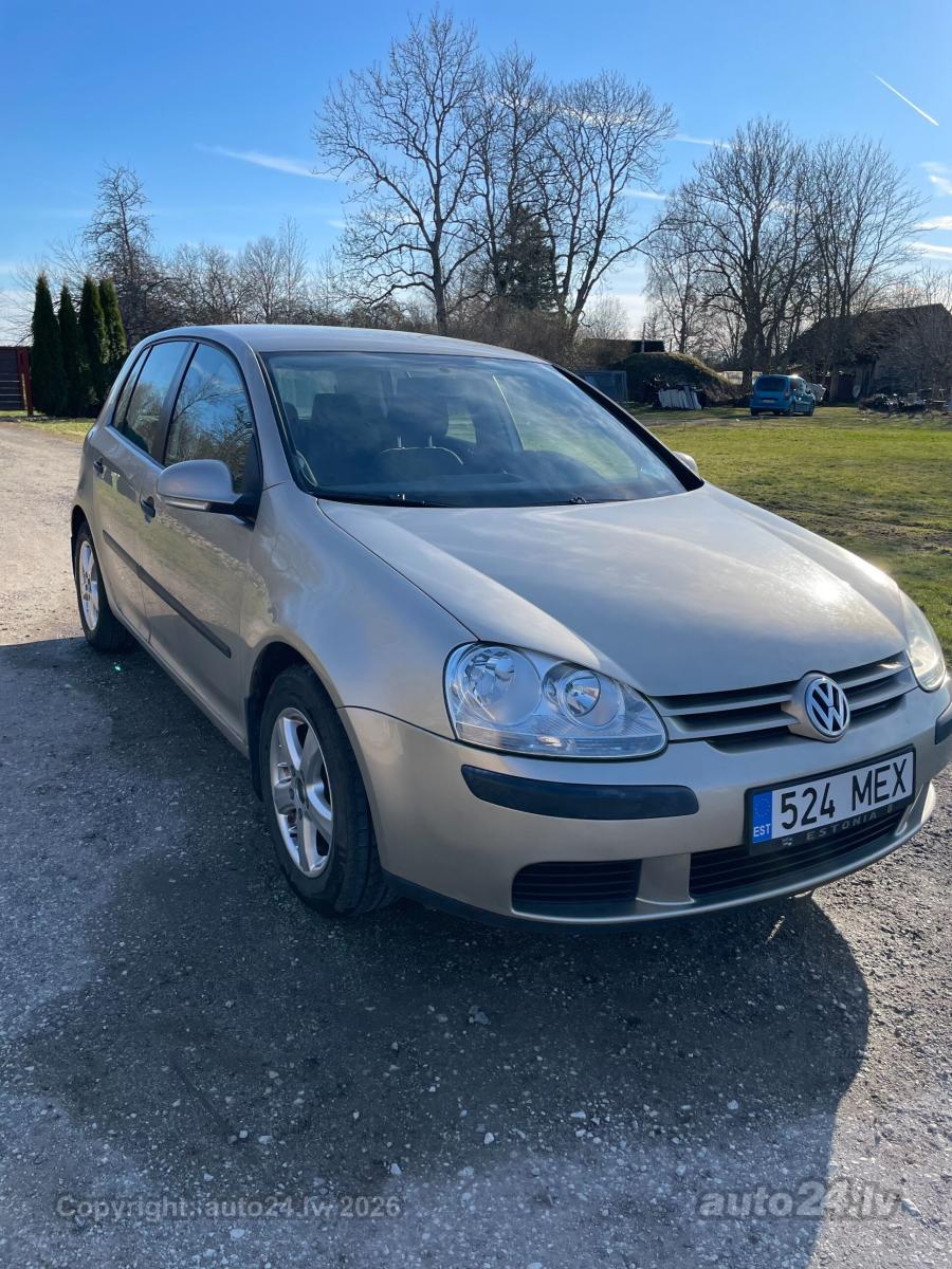 Beige Volkswagen Golf 2005 in Tallinn, with an engine capacity of 1.60 L and mileage of 163 thousand km for 1900 €, photo 9 on AUTOMOTO.COM.LV