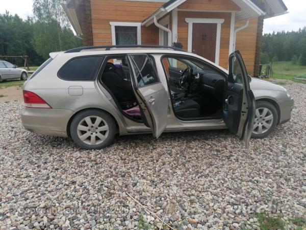 Beige Volkswagen Golf 2009 in Voru, with an engine capacity of 1.90 L and mileage of 0 thousand km for 1800 €, photo 2 on AUTOMOTO.COM.LV