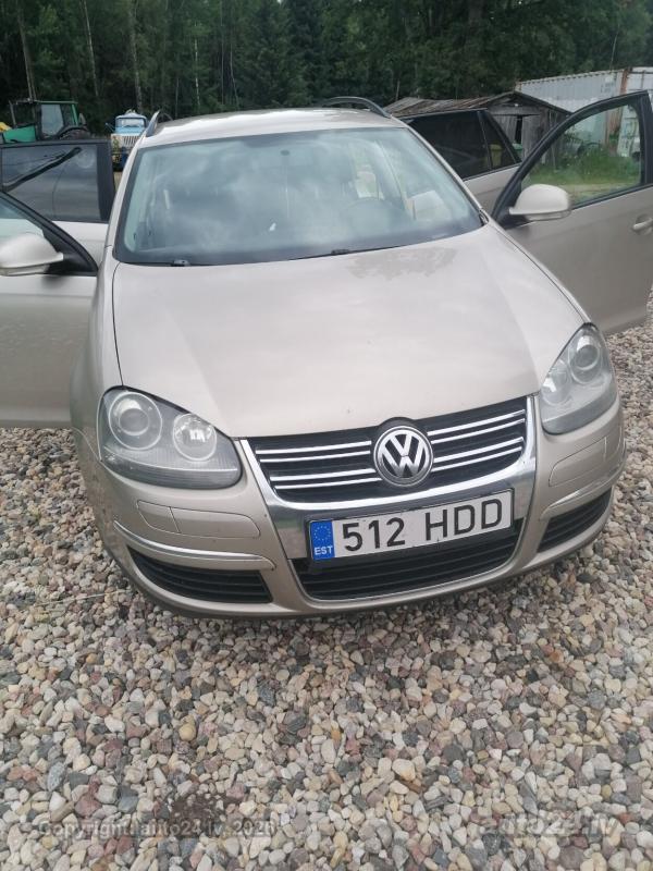 Beige Volkswagen Golf 2009 in Voru, with an engine capacity of 1.90 L and mileage of 0 thousand km for 1800 €, photo 4 on AUTOMOTO.COM.LV