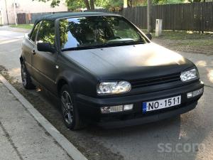 Черный Фольксваген Гольф 1997 в Рига, объемом двигателя 1.90 л и пробегом 294 тыс. км за 1900 €, фото 3 на AUTOMOTO.COM.LV