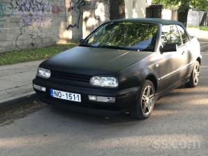 Черный Фольксваген Гольф 1997 в Рига, объемом двигателя 1.90 л и пробегом 294 тыс. км за 1900 €, фото 4 на AUTOMOTO.COM.LV