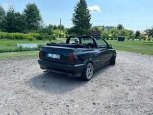 Black Volkswagen Golf 1997 in Vilnius, with an engine capacity of 1.80 L and mileage of 205 thousand km for 1800 €, photo 7 on AUTOMOTO.COM.LV