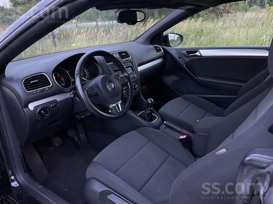 Melns Volkswagen Golf 2011 Rīga, ar dzinēja tilpumu 1.60 L un nobraukumu 175 tūkst. km par 5800 €, foto 8 vietnē AUTOMOTO.COM.LV