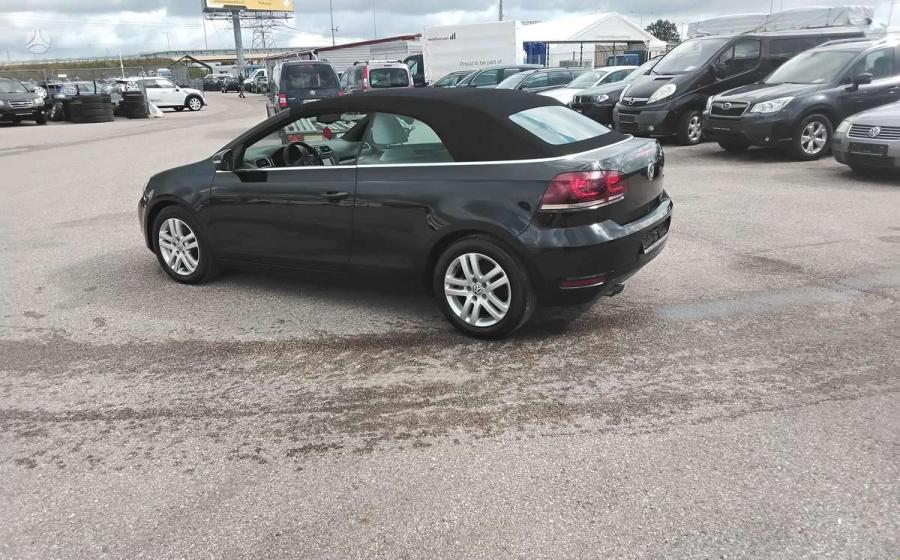 Black Volkswagen Golf 2012 in Marijampole, with an engine capacity of 1.39 L and mileage of 199 thousand km for 4999 €, photo 5 on AUTOMOTO.COM.LV
