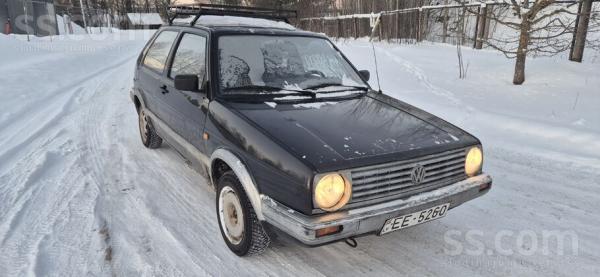 Melns Volkswagen Golf 1991 Madona, ar dzinēja tilpumu 1.30 L un nobraukumu 263 tūkst. km par 1340 €, foto 2 vietnē AUTOMOTO.COM.LV