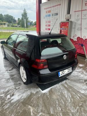 Black Volkswagen Golf 1999 in Valmiera, with an engine capacity of 1.90 L and mileage of 229 thousand km for 1350 €, photo 2 on AUTOMOTO.COM.LV