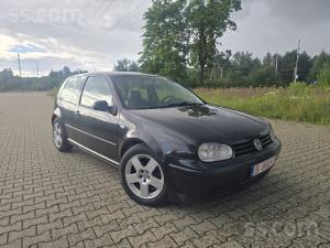 Черный Фольксваген Гольф 1999 в Рига, объемом двигателя 1.80 л и пробегом 252 тыс. км за 1890 €, фото  на AUTOMOTO.COM.LV