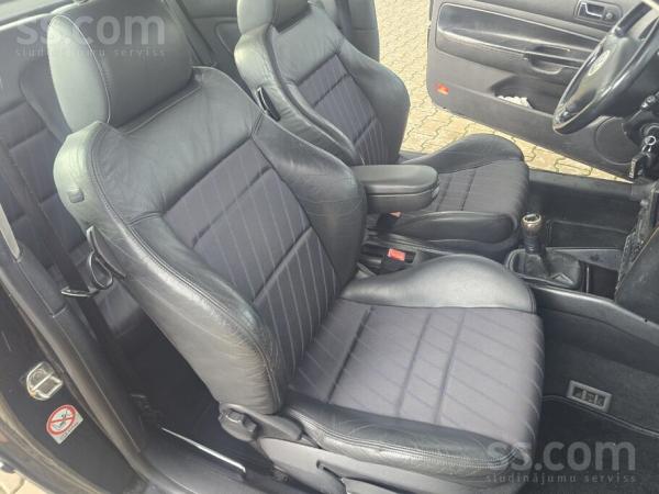 Black Volkswagen Golf 1999 in Riga, with an engine capacity of 1.80 L and mileage of 252 thousand km for 1890 €, photo 8 on AUTOMOTO.COM.LV