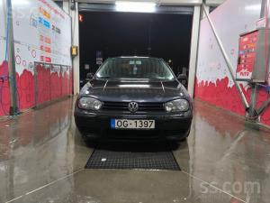 Black Volkswagen Golf 1999 in Riga, with an engine capacity of 1.90 L and mileage of 423 thousand km for 1200 €, photo  on AUTOMOTO.COM.LV