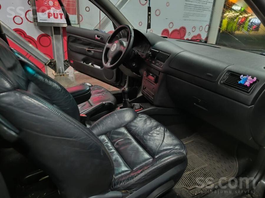 Melns Volkswagen Golf 1999 Rīga, ar dzinēja tilpumu 1.90 L un nobraukumu 423 tūkst. km par 1200 €, foto 9 vietnē AUTOMOTO.COM.LV
