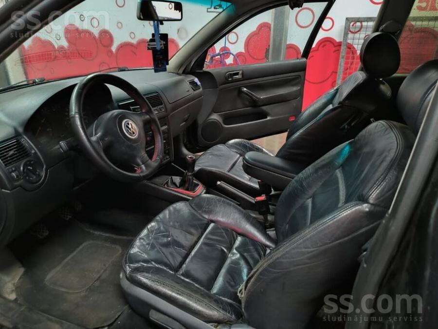 Melns Volkswagen Golf 1999 Rīga, ar dzinēja tilpumu 1.90 L un nobraukumu 423 tūkst. km par 1200 €, foto 10 vietnē AUTOMOTO.COM.LV