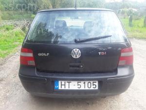 Melns Volkswagen Golf 2003 Rīga, ar dzinēja tilpumu 1.90 L un nobraukumu 432 tūkst. km par 900 €, foto 4 vietnē AUTOMOTO.COM.LV