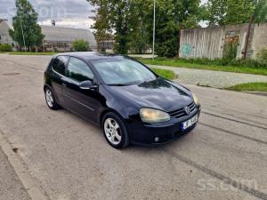 Black Volkswagen Golf 2004 in Jelgava, with an engine capacity of 1.90 L and mileage of 0 thousand km for 750 €, photo  on AUTOMOTO.COM.LV