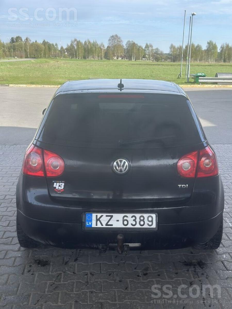 Melns Volkswagen Golf 2006 Kuldīga, ar dzinēja tilpumu 1.90 L un nobraukumu 0 tūkst. km par 1450 €, foto 7 vietnē AUTOMOTO.COM.LV