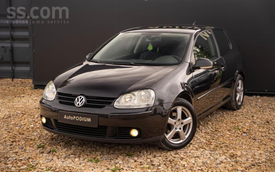 Melns Volkswagen Golf 2007 Rīga, ar dzinēja tilpumu 1.90 L un nobraukumu 386 tūkst. km par 2350 €, foto 1 vietnē AUTOMOTO.COM.LV