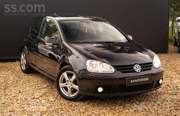 Black Volkswagen Golf 2007 in Riga, with an engine capacity of 1.90 L and mileage of 386 thousand km for 2350 €, photo 6 on AUTOMOTO.COM.LV