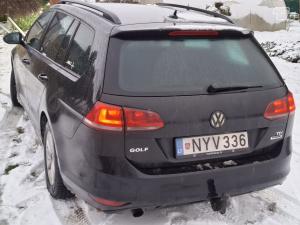 Black Volkswagen Golf 2015 in Kupiskis, with an engine capacity of 1.60 L and mileage of 231 thousand km for 5400 €, photo 2 on AUTOMOTO.COM.LV