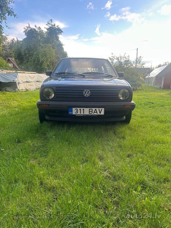 Black Volkswagen Golf 1989 in Tallinn, with an engine capacity of 1.60 L and mileage of 126 thousand km for 3000 €, photo 6 on AUTOMOTO.COM.LV