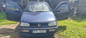 Melns Volkswagen Golf 1993 Krāslava, ar dzinēja tilpumu 1.60 L un nobraukumu 184 tūkst. km par 1000 €, foto  vietnē AUTOMOTO.COM.LV