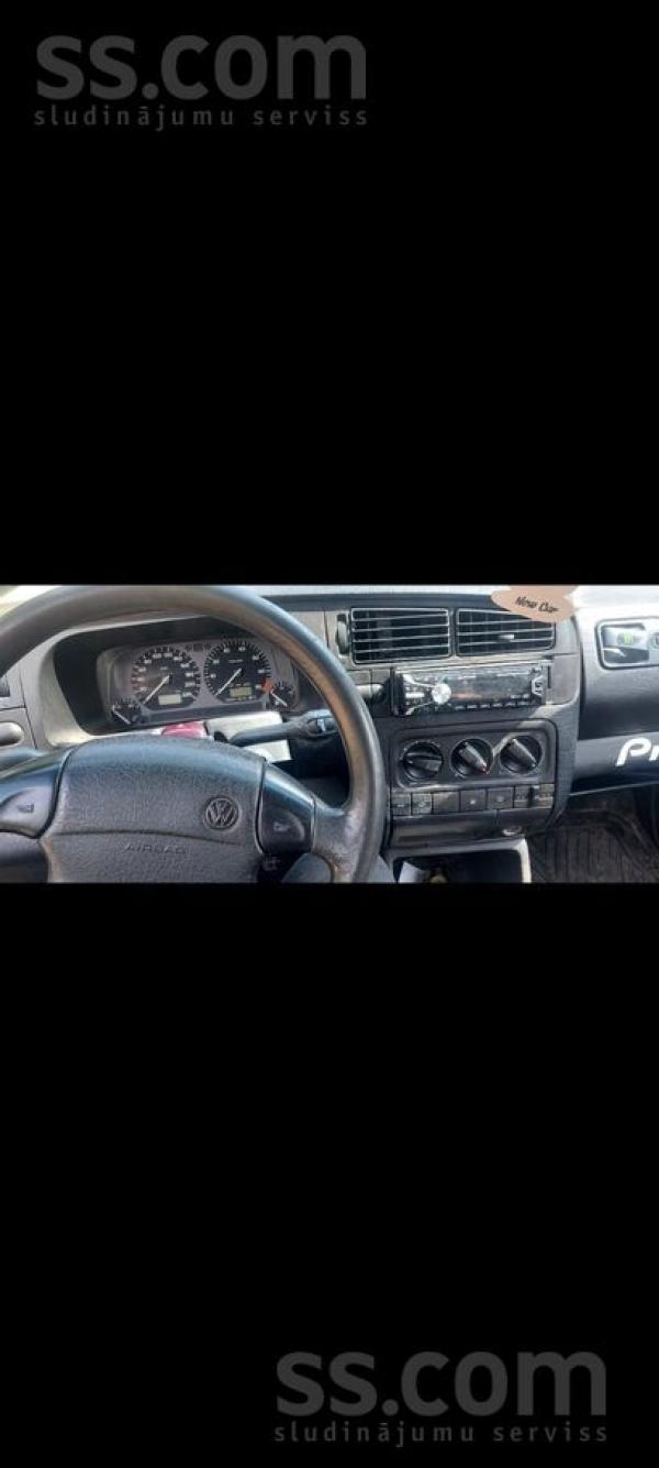 Black Volkswagen Golf 1996 in Ventspils, with an engine capacity of 1.60 L and mileage of 279 thousand km for 500 €, photo 6 on AUTOMOTO.COM.LV