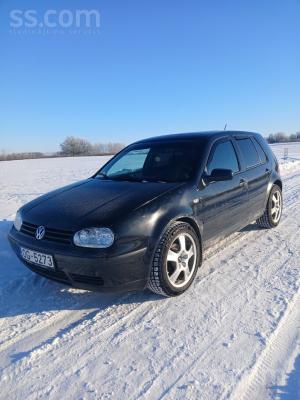 Melns Volkswagen Golf 1998 Talsi, ar dzinēja tilpumu 1.40 L un nobraukumu 350 tūkst. km par 1190 €, foto  vietnē AUTOMOTO.COM.LV