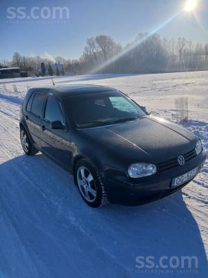 Melns Volkswagen Golf 1998 Talsi, ar dzinēja tilpumu 1.40 L un nobraukumu 350 tūkst. km par 1190 €, foto 6 vietnē AUTOMOTO.COM.LV