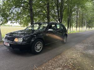 Black Volkswagen Golf 1998 in Panevezys, with an engine capacity of 1.90 L and mileage of 450 thousand km for 850 €, photo 6 on AUTOMOTO.COM.LV