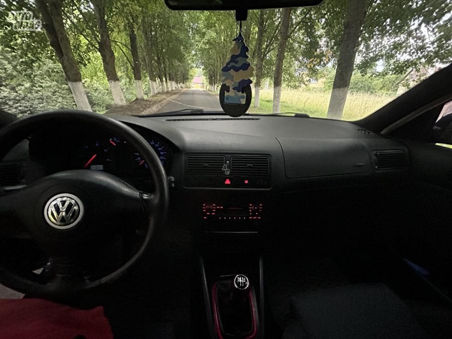 Black Volkswagen Golf 1998 in Panevezys, with an engine capacity of 1.90 L and mileage of 450 thousand km for 850 €, photo 8 on AUTOMOTO.COM.LV