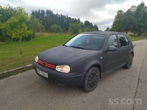 Black Volkswagen Golf 1998 in Rezekne, with an engine capacity of 1.90 L and mileage of 465 thousand km for 800 €, photo  on AUTOMOTO.COM.LV