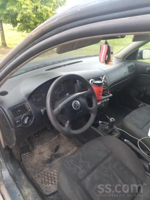 Black Volkswagen Golf 1998 in Rezekne, with an engine capacity of 1.90 L and mileage of 465 thousand km for 800 €, photo 4 on AUTOMOTO.COM.LV