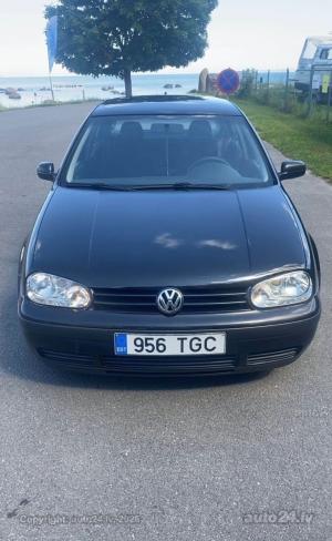 Melns Volkswagen Golf 1998 Tallina, ar dzinēja tilpumu 1.90 L un nobraukumu 430 tūkst. km par 2450 €, foto  vietnē AUTOMOTO.COM.LV