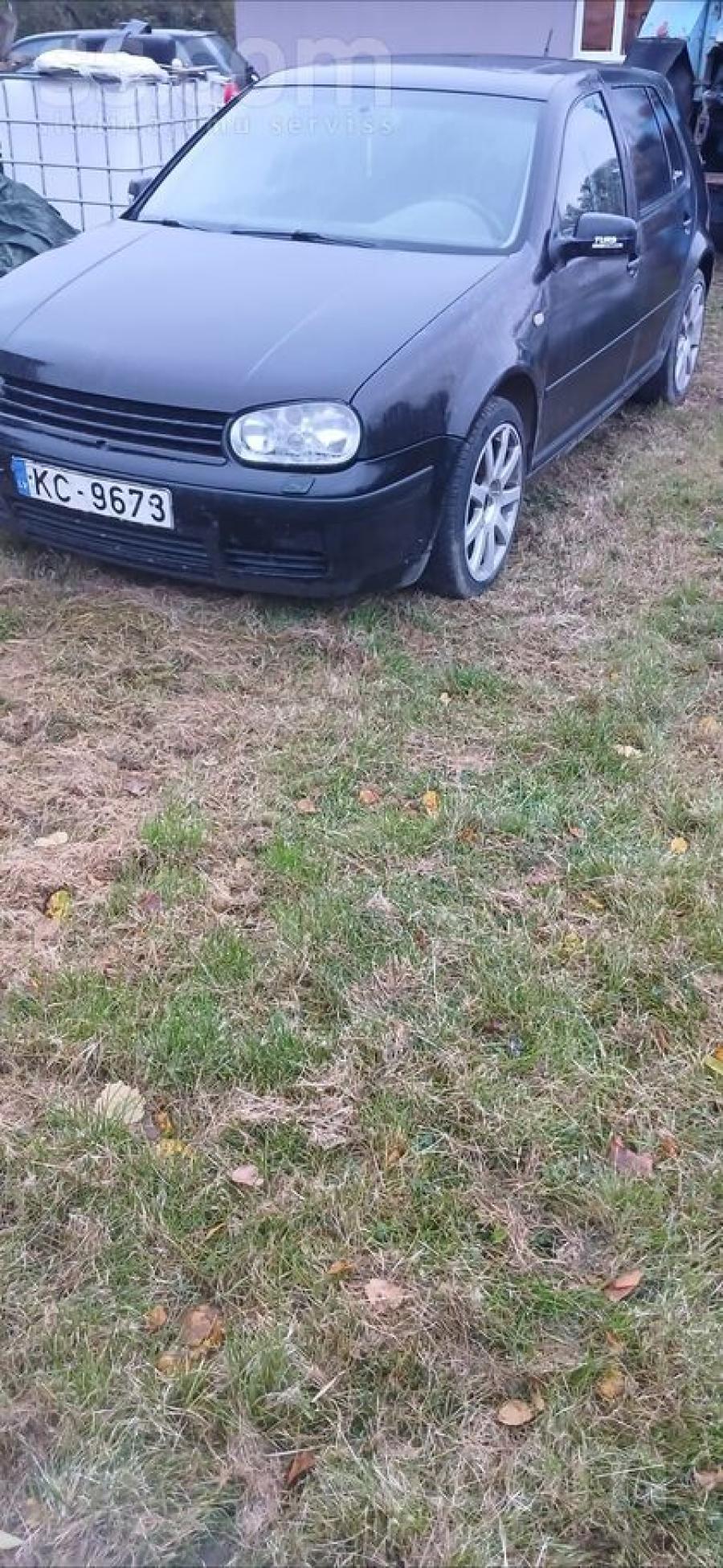 Melns Volkswagen Golf 1999 Jelgava, ar dzinēja tilpumu 1.90 L un nobraukumu 471 tūkst. km par 1000 €, foto 5 vietnē AUTOMOTO.COM.LV