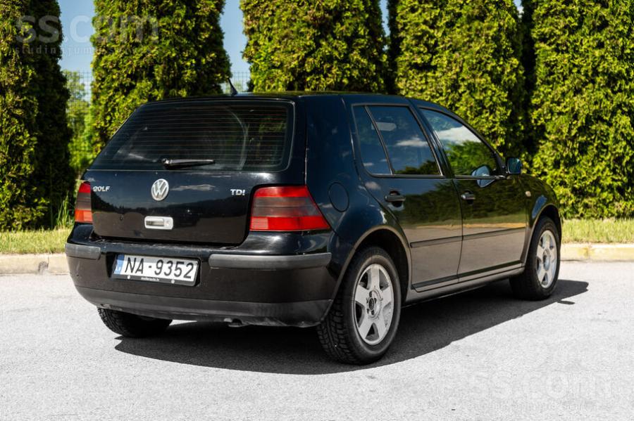 Melns Volkswagen Golf 1999 Jelgava, ar dzinēja tilpumu 1.90 L un nobraukumu 449 tūkst. km par 1300 €, foto 6 vietnē AUTOMOTO.COM.LV