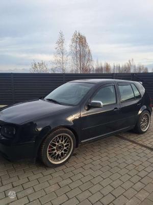 Black Volkswagen Golf 1999 in Kaunas, with an engine capacity of 1.90 L and mileage of 240 thousand km for 1150 €, photo 10 on AUTOMOTO.COM.LV