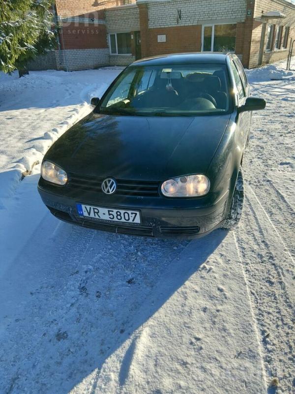 Black Volkswagen Golf 1999 in Kuldiga, with an engine capacity of 1.90 L and mileage of 374 thousand km for 1000 €, photo 2 on AUTOMOTO.COM.LV
