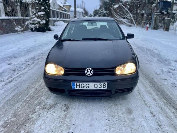 Black Volkswagen Golf 1999 in Vilnius, with an engine capacity of 1.90 L and mileage of 320 thousand km for 1300 €, photo 2 on AUTOMOTO.COM.LV