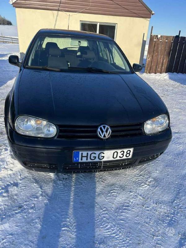Black Volkswagen Golf 1999 in Prienai, with an engine capacity of 1.90 L and mileage of 358 thousand km for 1399 €, photo 4 on AUTOMOTO.COM.LV