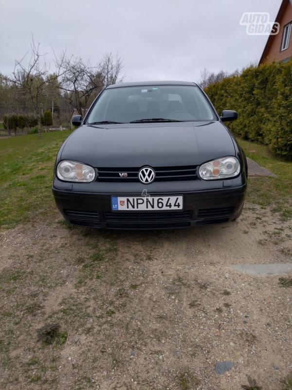 Black Volkswagen Golf 1999 in Utena, with an engine capacity of 2.80 L and mileage of 210 thousand km for 3500 €, photo 3 on AUTOMOTO.COM.LV