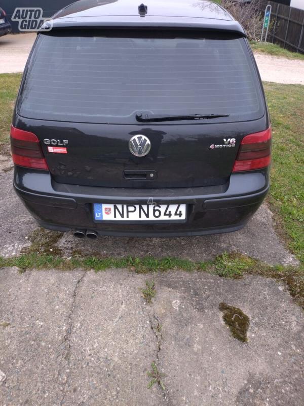 Black Volkswagen Golf 1999 in Utena, with an engine capacity of 2.80 L and mileage of 210 thousand km for 3500 €, photo 7 on AUTOMOTO.COM.LV