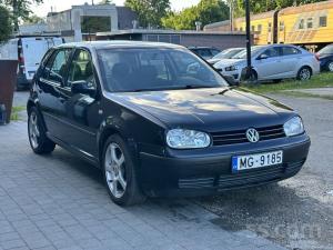 Black Volkswagen Golf 1999 in Riga, with an engine capacity of 1.80 L and mileage of 0 thousand km for 1500 €, photo  on AUTOMOTO.COM.LV