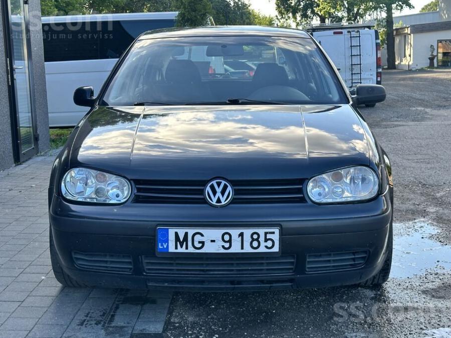 Black Volkswagen Golf 1999 in Riga, with an engine capacity of 1.80 L and mileage of 0 thousand km for 1500 €, photo 3 on AUTOMOTO.COM.LV
