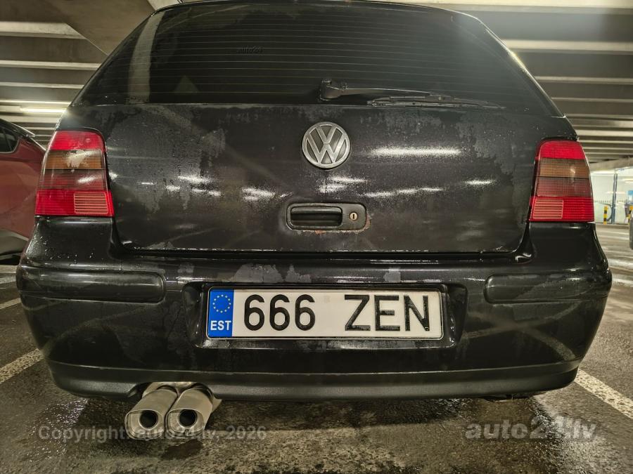 Black Volkswagen Golf 1999 in Tallinn, with an engine capacity of 2.80 L and mileage of 171 thousand km for 5700 €, photo 19 on AUTOMOTO.COM.LV