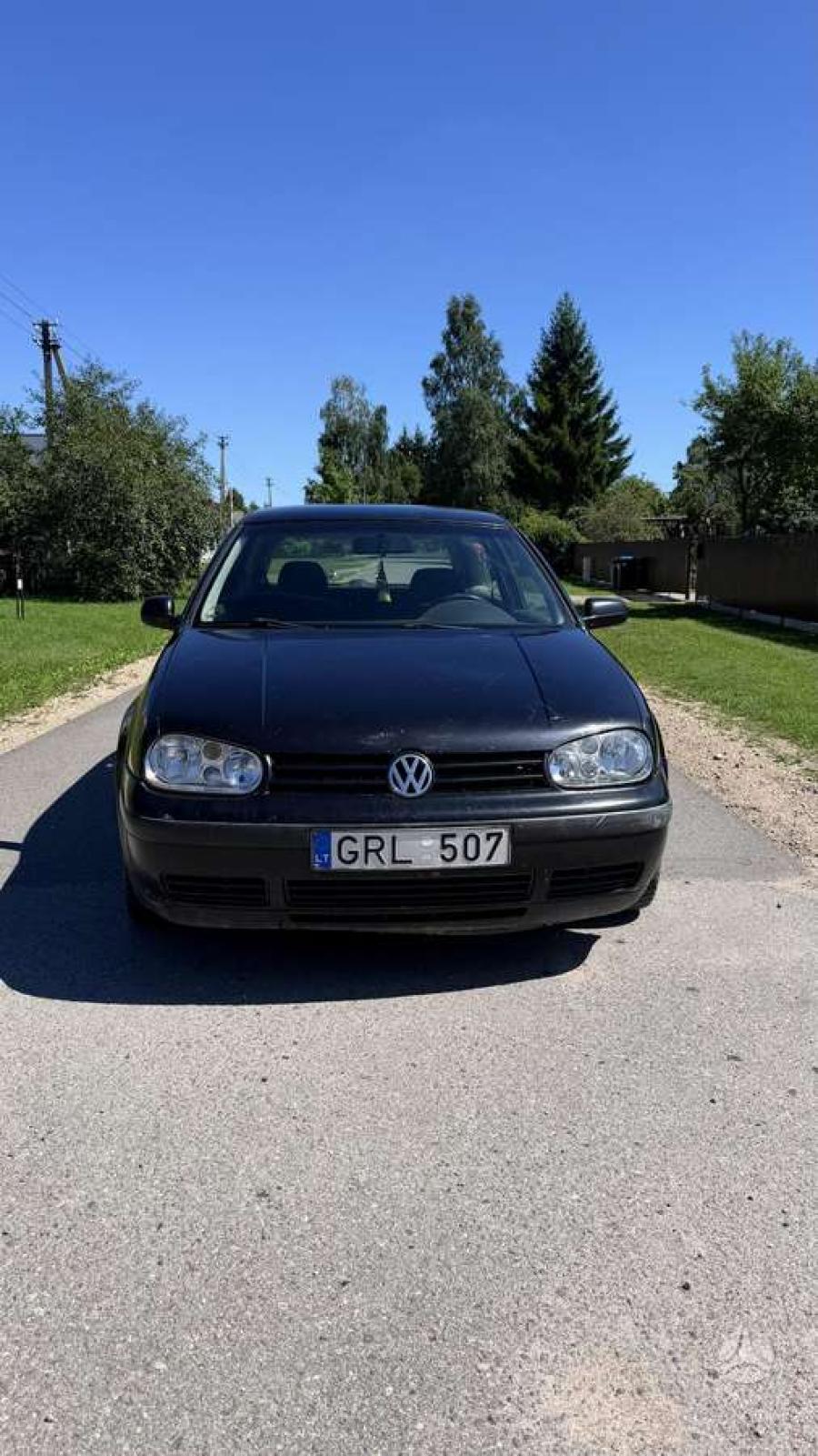 Melns Volkswagen Golf 1999 Viļņa, ar dzinēja tilpumu 1.90 L un nobraukumu 344 tūkst. km par 499 €, foto 3 vietnē AUTOMOTO.COM.LV